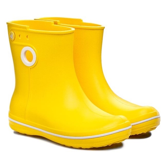 CROCS | Shoes | Crocs Jaunt Shorty Boots In Yellow | Poshmark